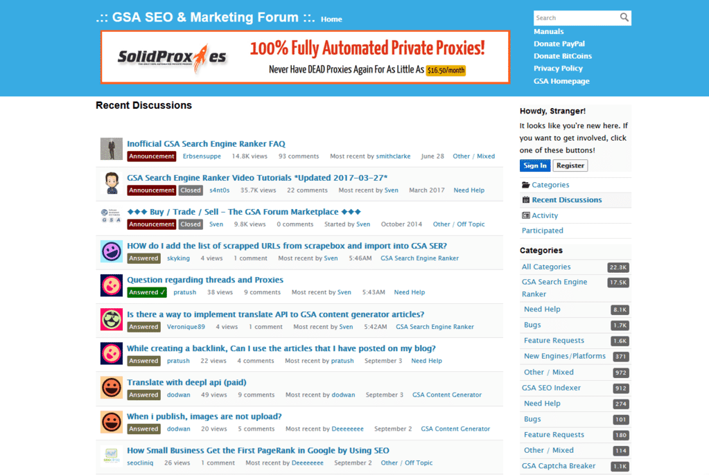 15 Best Resources & Providers, Emails, Proxy for GSA SER